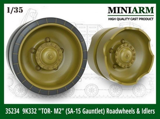 Miniarm 9K332 "TOR" M2 wheel set 1:35 #B35234